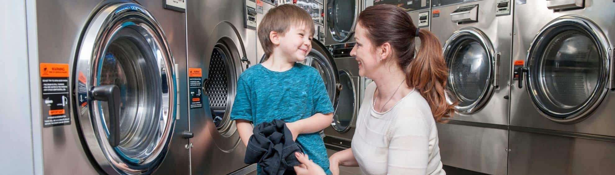 Self service laundry - Laundromat - Launderette - Laundry - Coin laundry